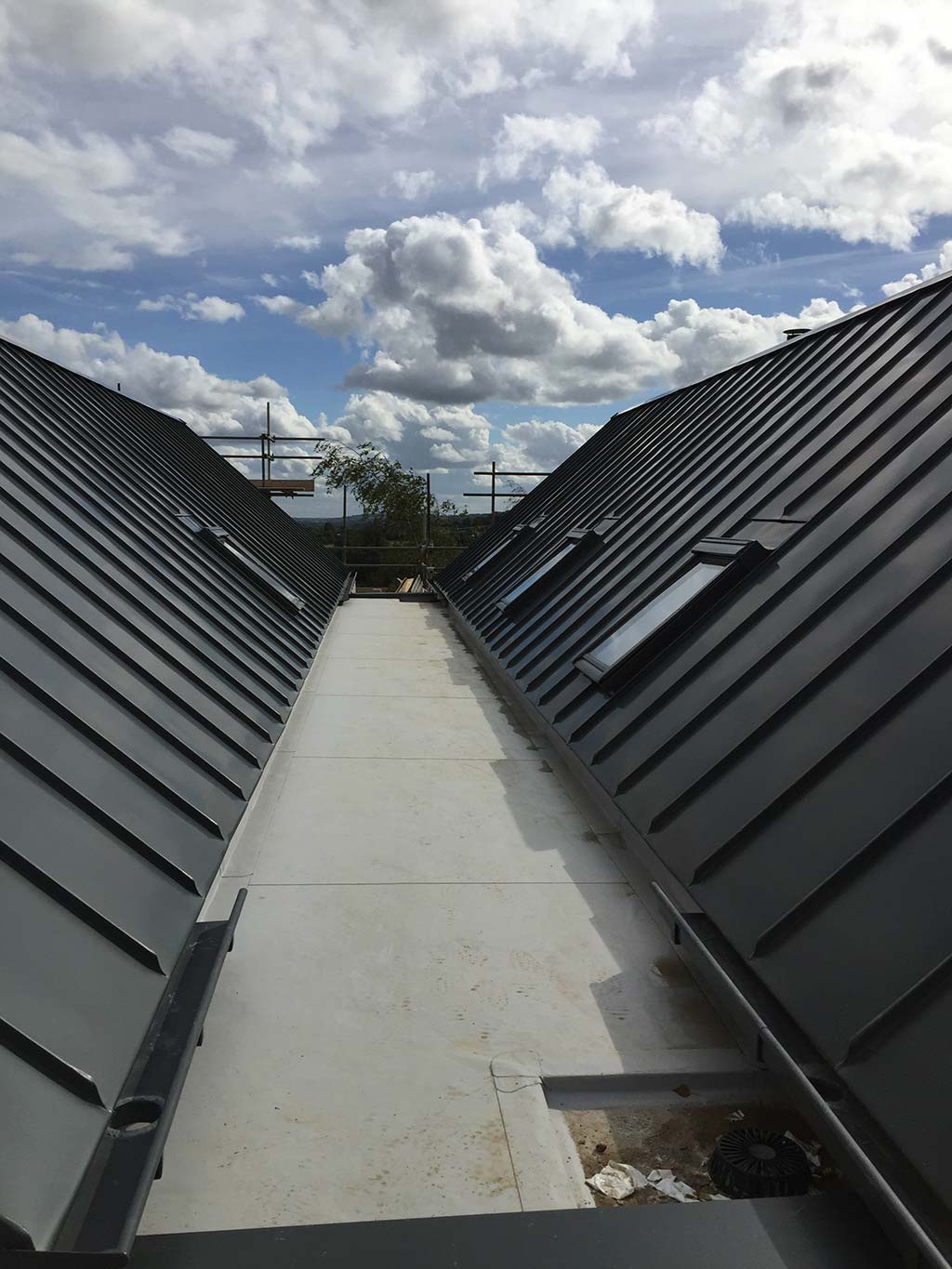 Rheinzink Graphite Grey Prestige Metal Roofing